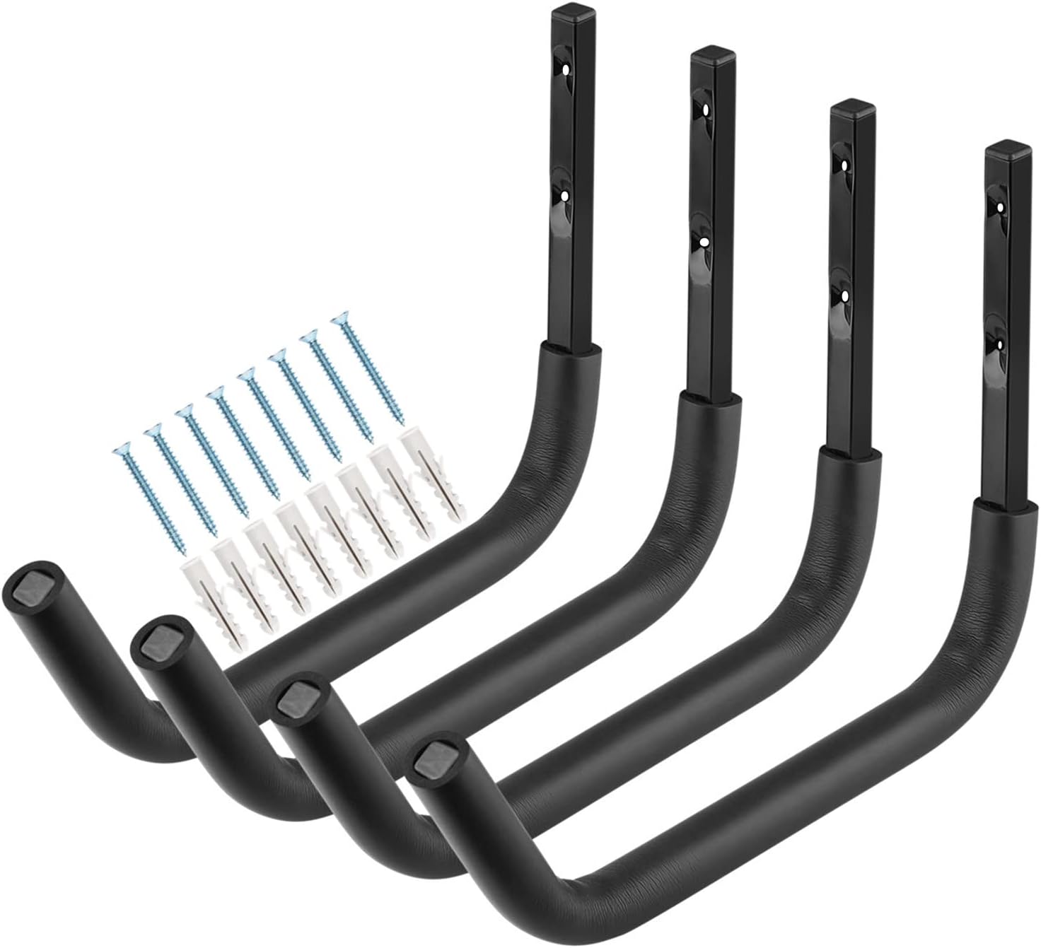 Kayak Storage Hooks, 38 CM Wall Mount Paddle Board Storage Rack, Heavy ...