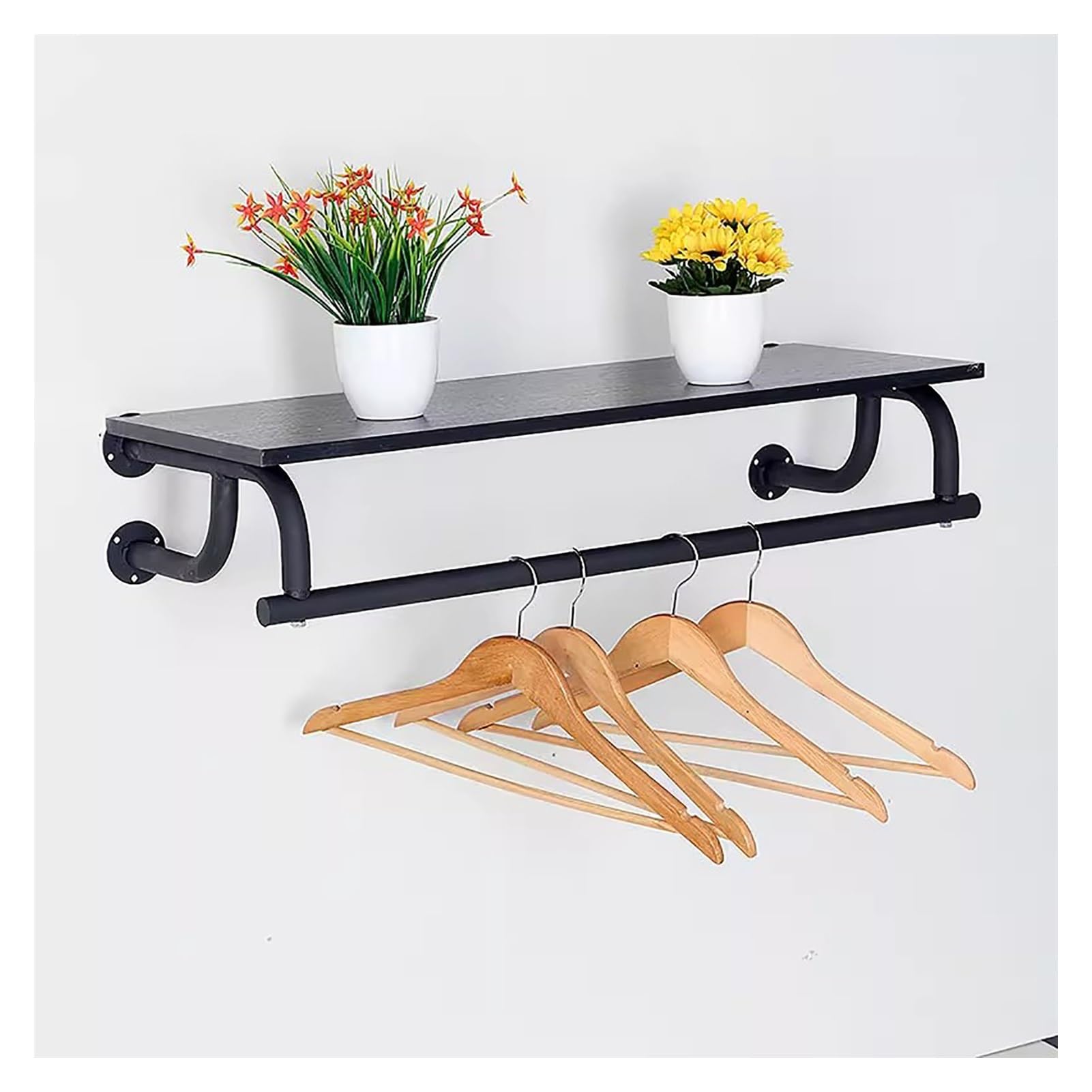 Amazon.com: Hanging Clothes Retail Display Rack,Heavy Duty Clothing ...