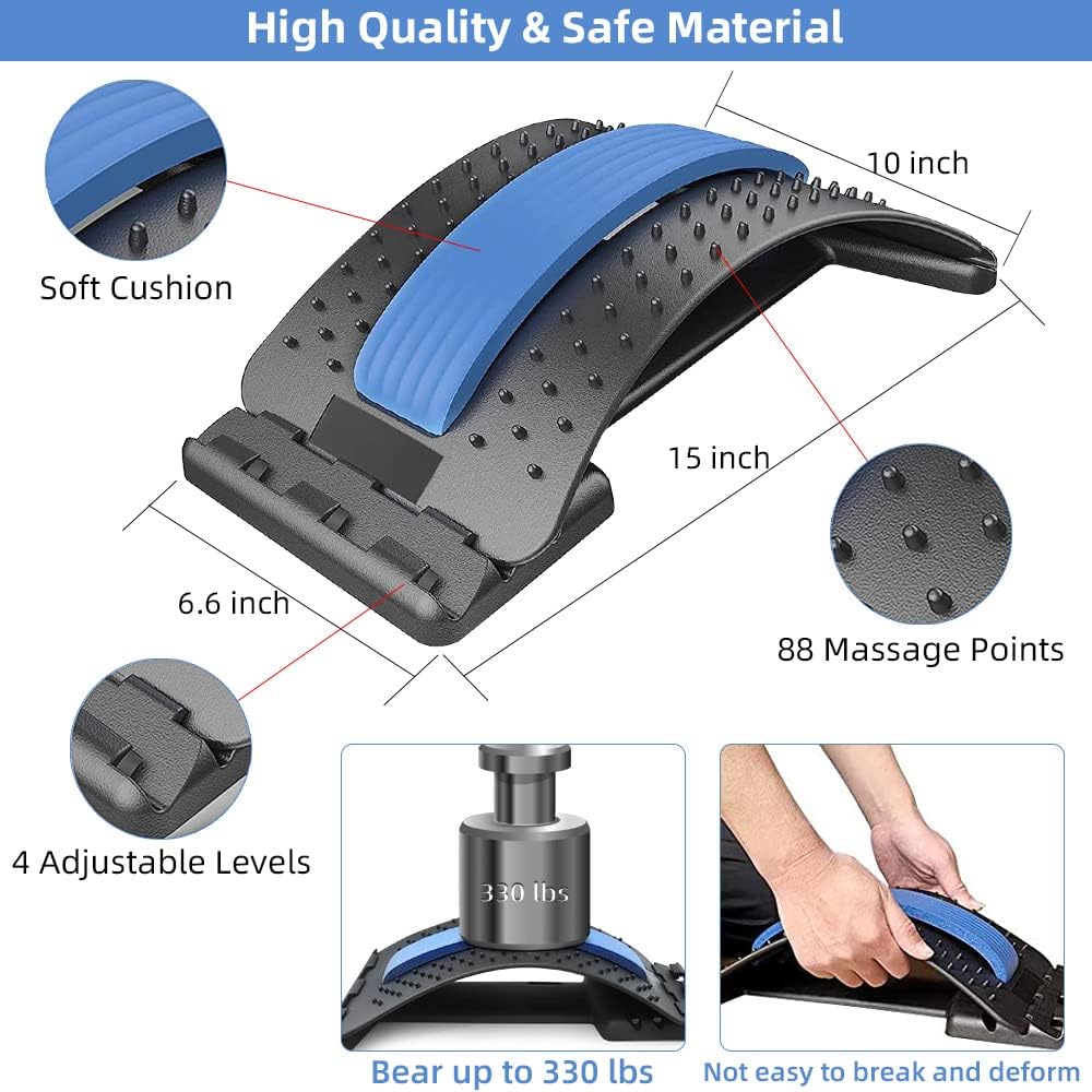 Buy FITZANER- Back Cracker | Back Stretcher | Back Pain Relief Device ...