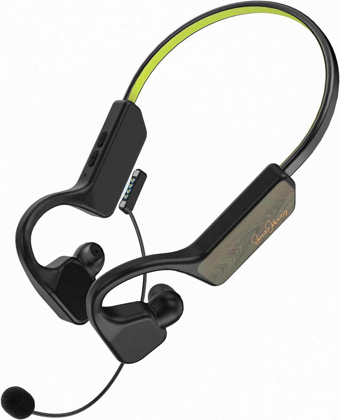 Amazon.com: Blue Air Open Ear Bluetooth Headphones with Mic, Wireless ...