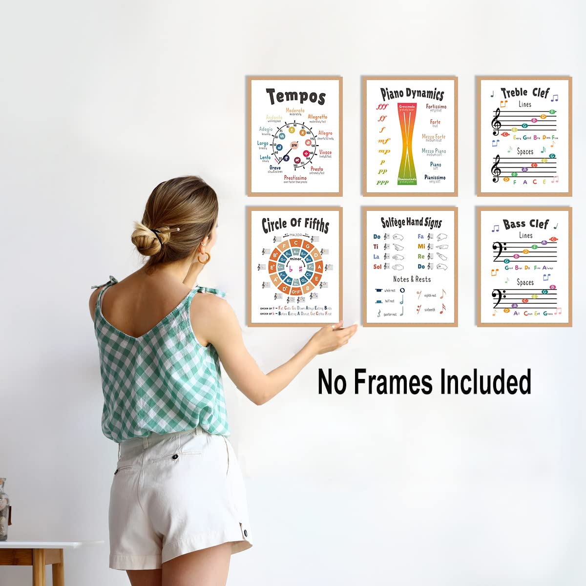Snapklik.com : Basic Music Theory Posters Set,Music Theory Student ...