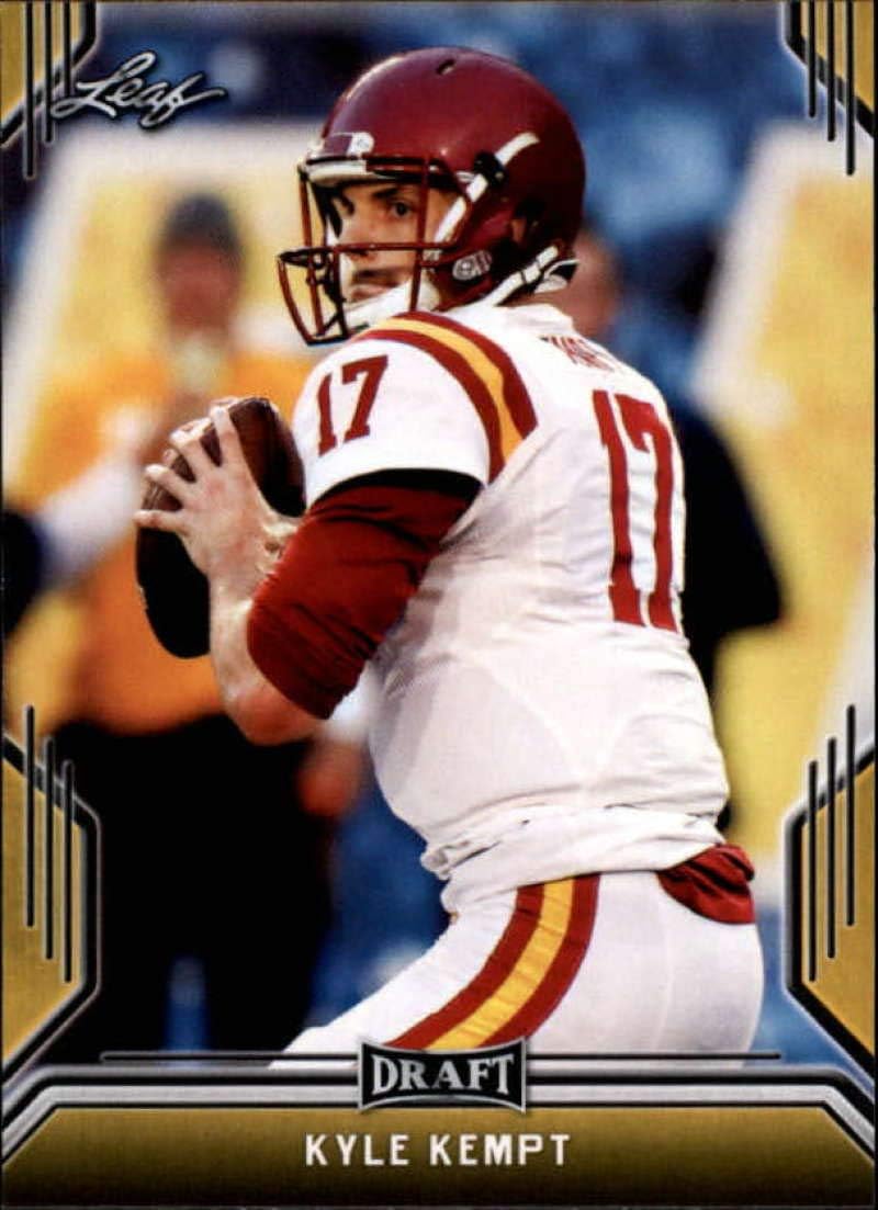 Amazon.com: 2019 Leaf Draft #47 Kyle Kempt (RC - Rookie Card)(NFL ...