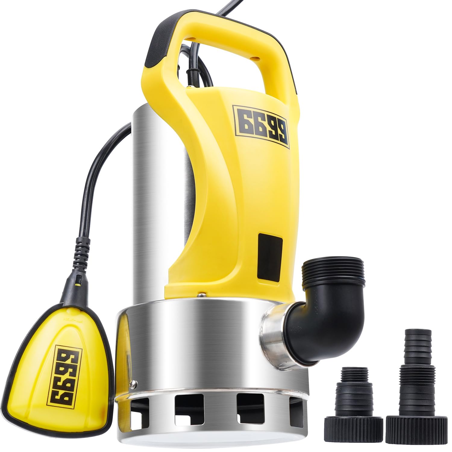 6699 1/4 HP Submersible Utility Pump 1600GPH 1/4 HP Submersible Utility ...