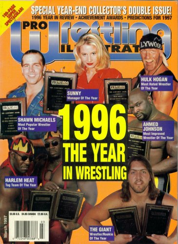 Pro Wrestling Illustrated Magazine: 1996 The Year in Wrestling (March ...