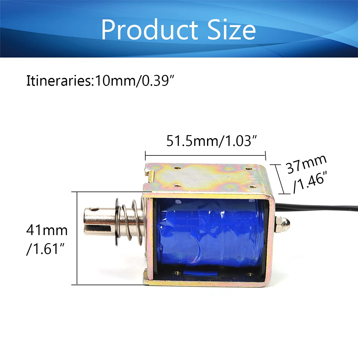 Snapklik.com : Fielect DC 12V 3A 60N Push Pull Solenoid Electromagnet
