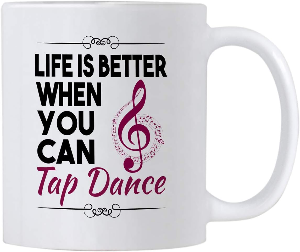 Amazon.com: Ballet Gift Mug - Coffee Cup for Dance Teachers, Women ...