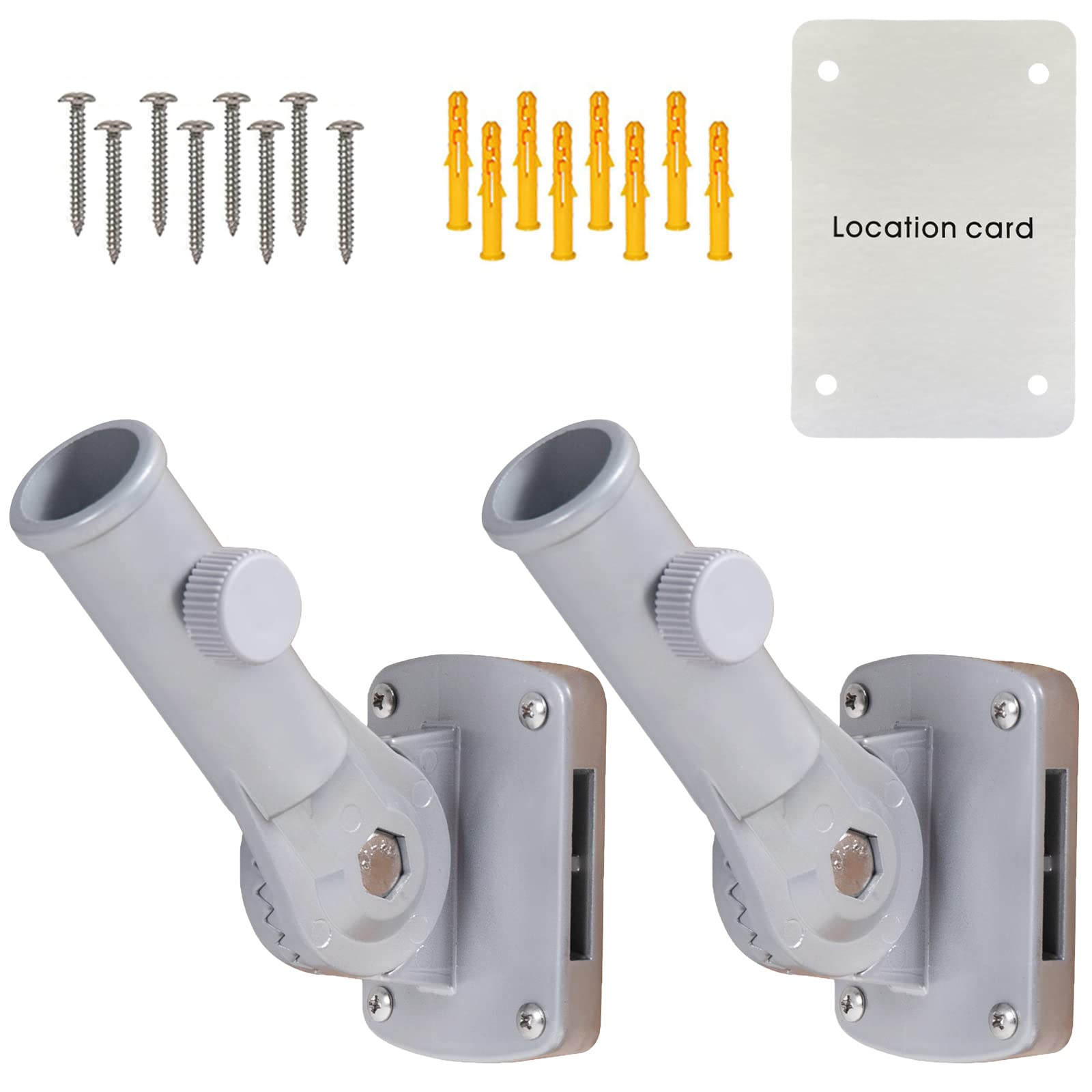 Amazon.com : NQ Flag Pole Holder Adjustable, Flag Pole Bracket for ...