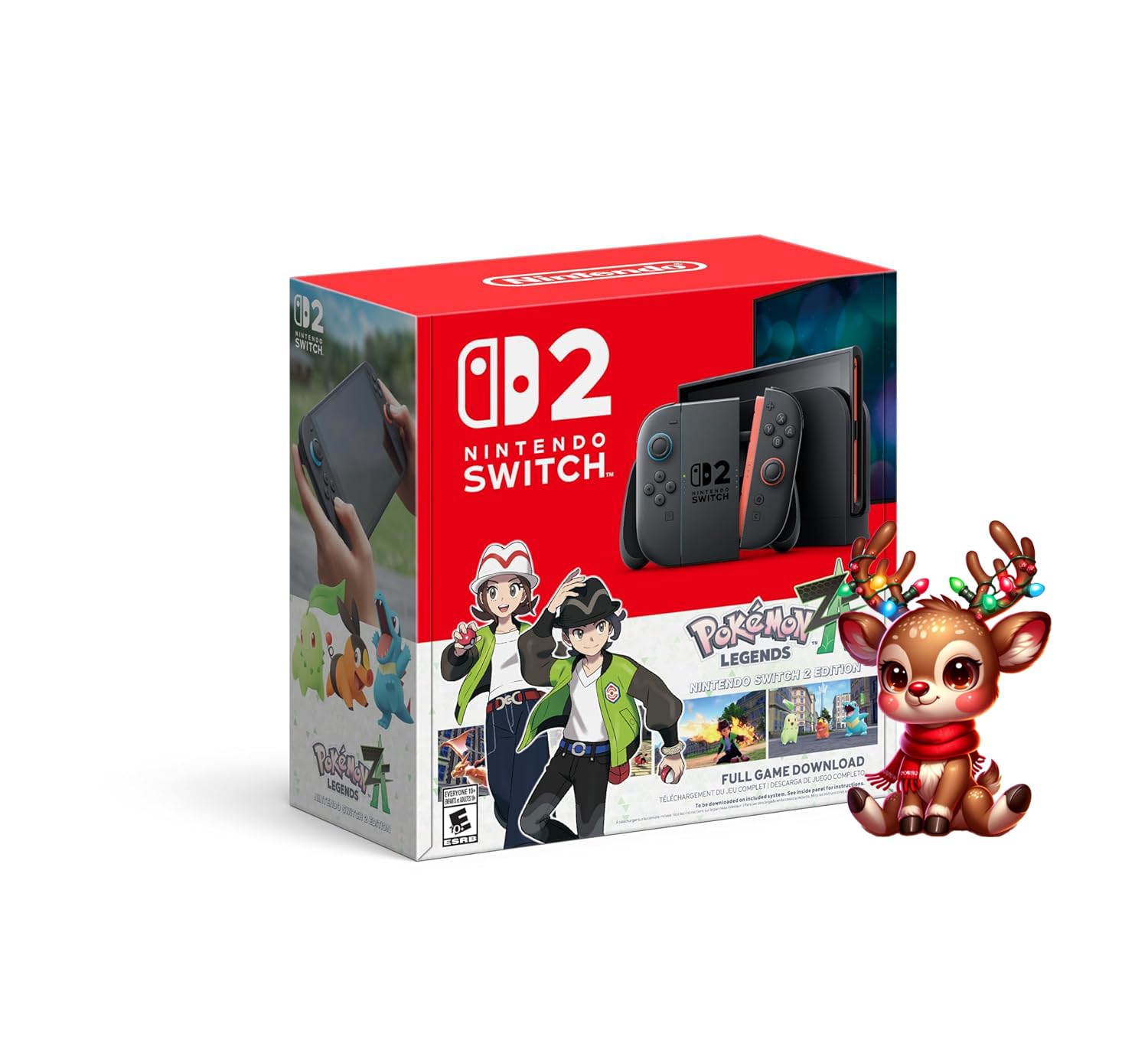 Nintendo Switch 2 + Pokémon Legends: Z-A Switch 2 Edition Bundle stock ...