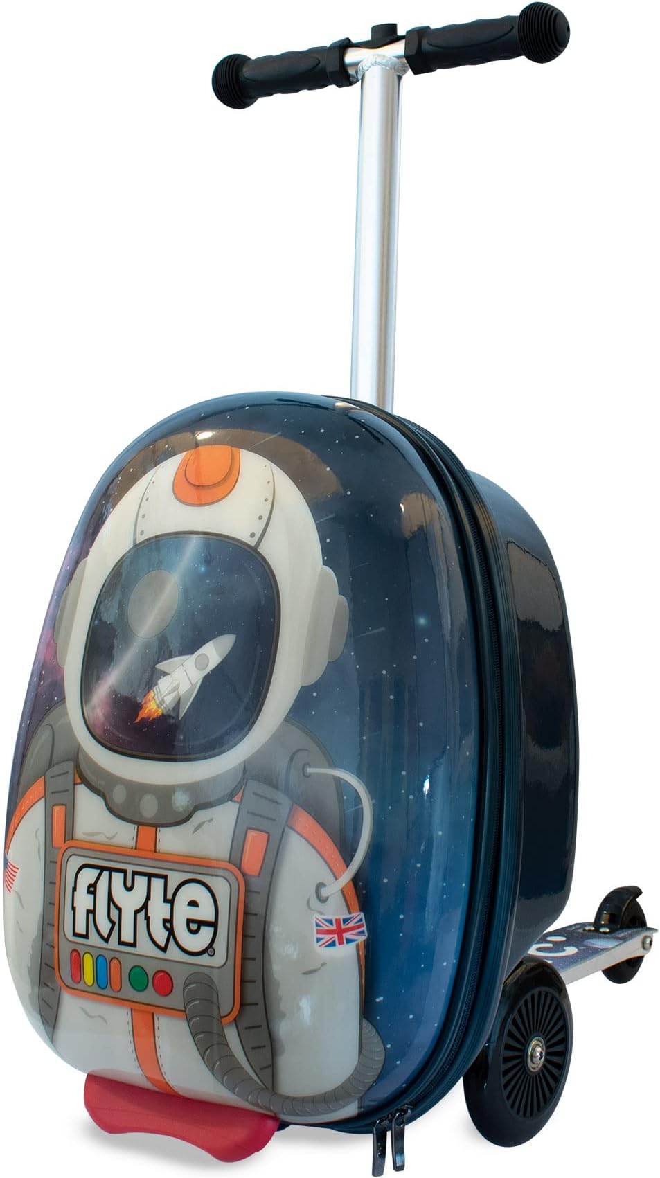 Amazon.com | Flyte Scooter Suitcase Folding Kids Luggage – Frazer the ...