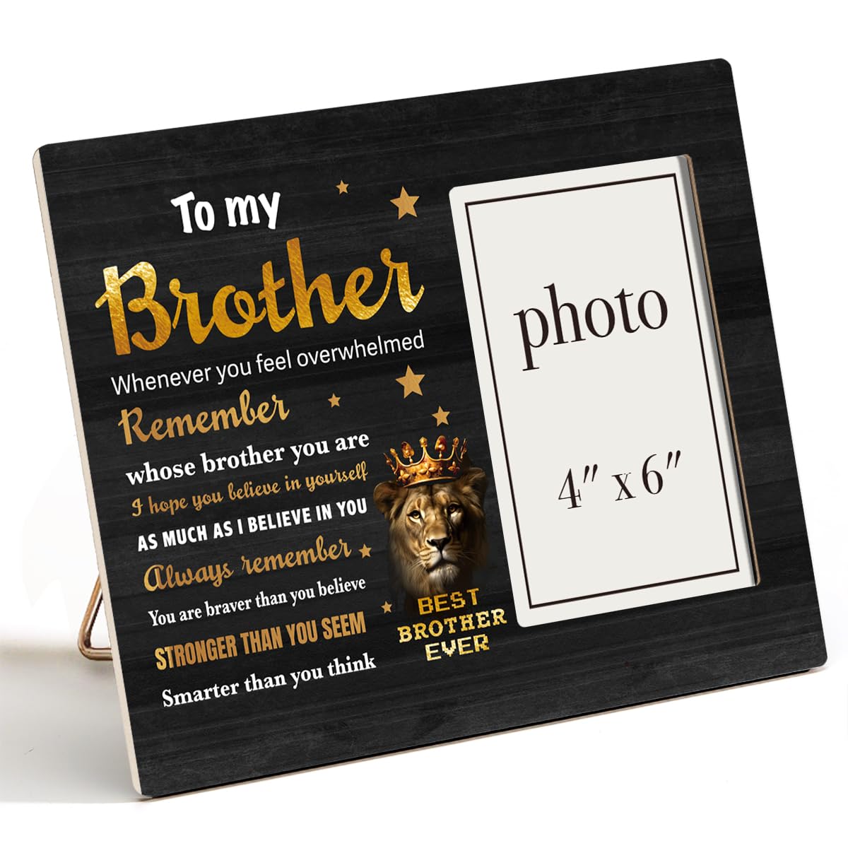 Amazon.com - CIANMGD Gifts for Brother Picture Frame, Gifts for Brother ...