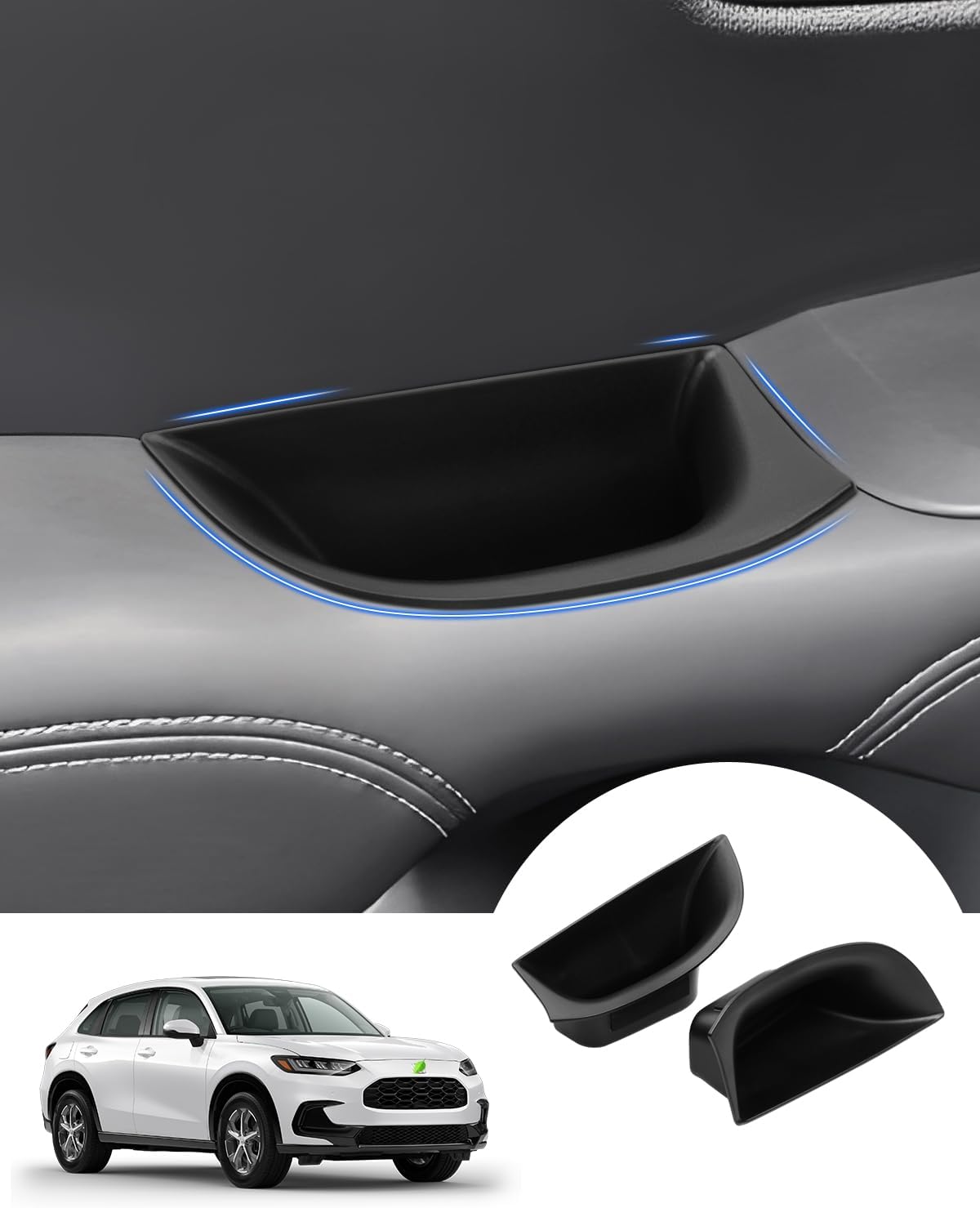 Amazon.com: Autorder Door Side Storage Box for 2023 2024 Honda HR-V HRV ...