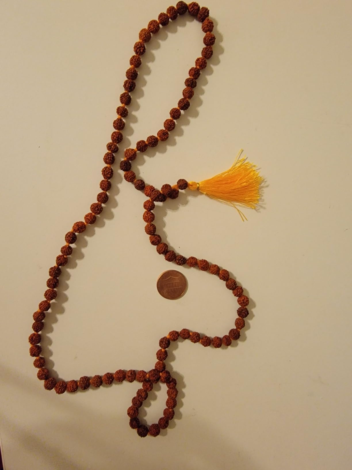 Amazon.com: NeuOrigin Sacred Rudraksha Mala - 108 Beads 5 Mukhi Mala ...
