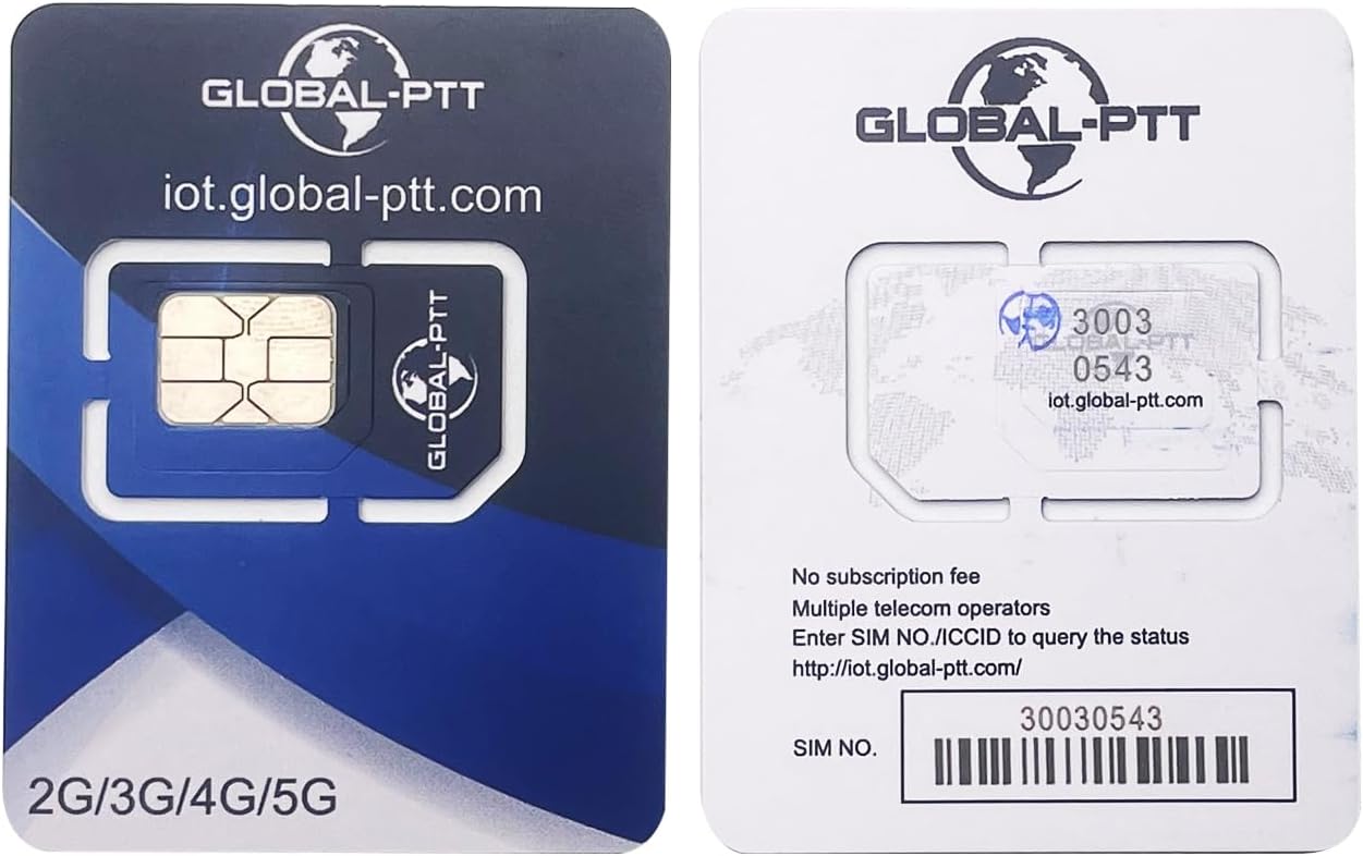 Amazon.com: 2PCS Global-ptt SIM Card for Global ptt walkietalkie poc ...