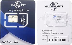 Amazon.com: 2PCS global-ptt SIM card for global ptt walkietalkie poc ...