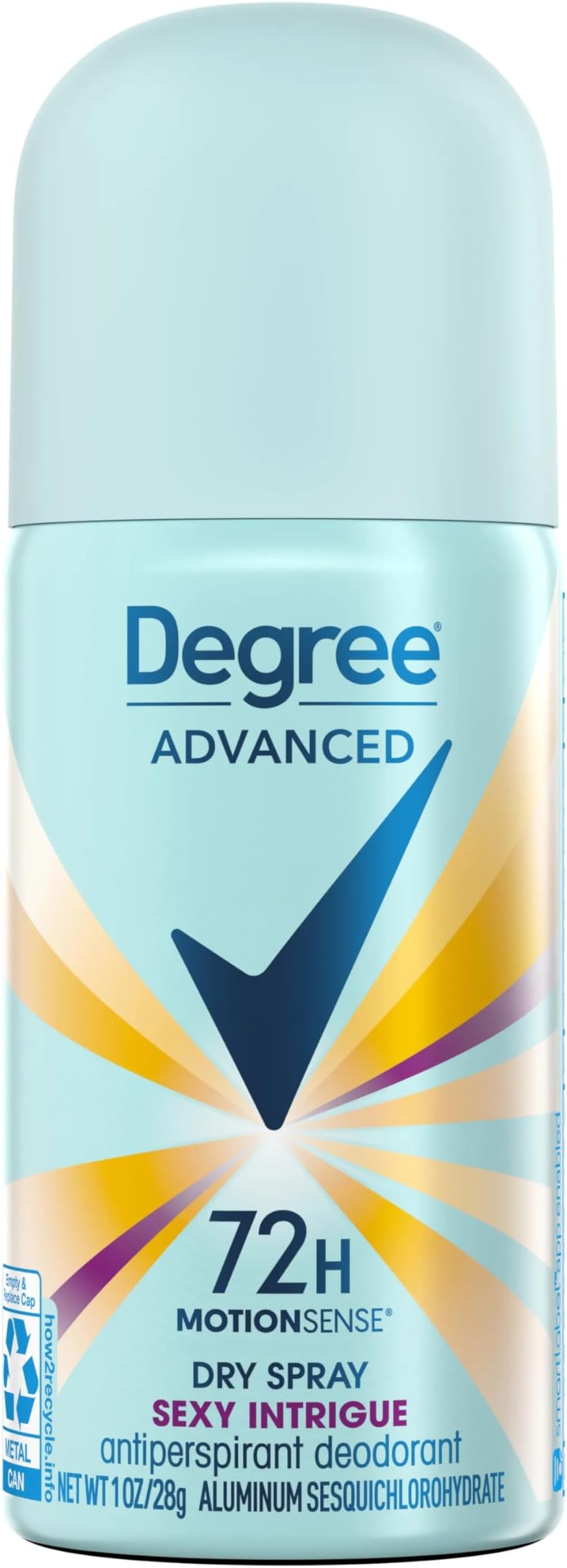Amazon.com : Degree Advanced Antiperspirant Deodorant Spray, Sexy ...