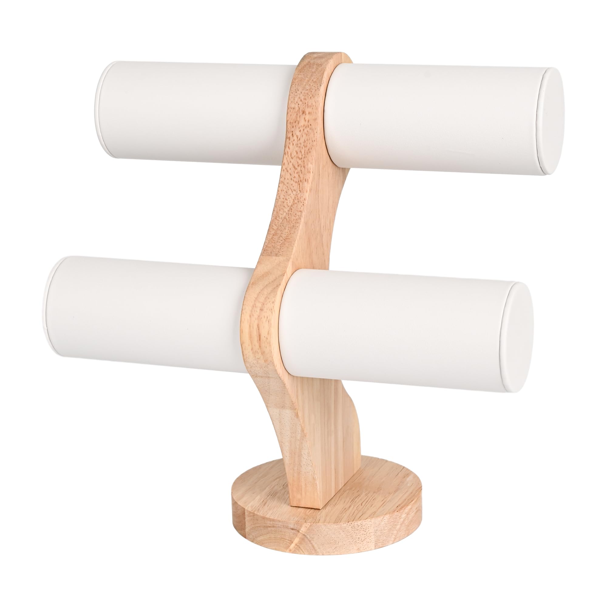 LEXFUNN 2 Tier Bracelet Holder Stand - Stylish Jewellery Display Rack ...