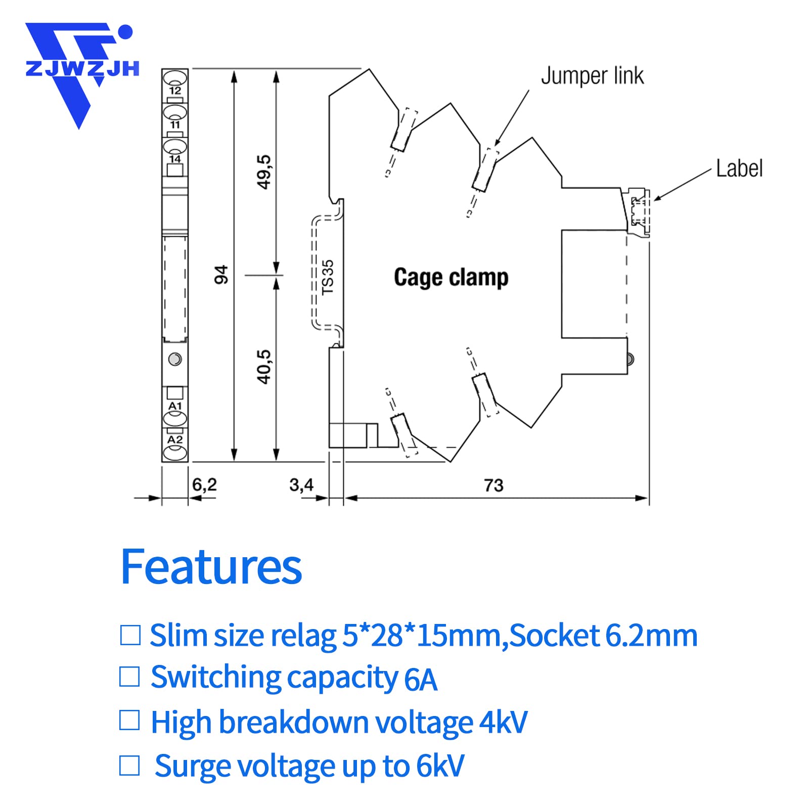 Snapklik.com : 3Pcs 24V Miniature Relay For PLC Controller 24VDC And ...