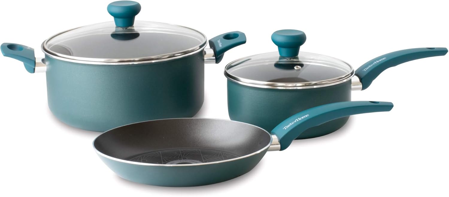 Amazon.com: Taste of Home® 5-Piece Non-Stick Aluminum Cookware Set ...