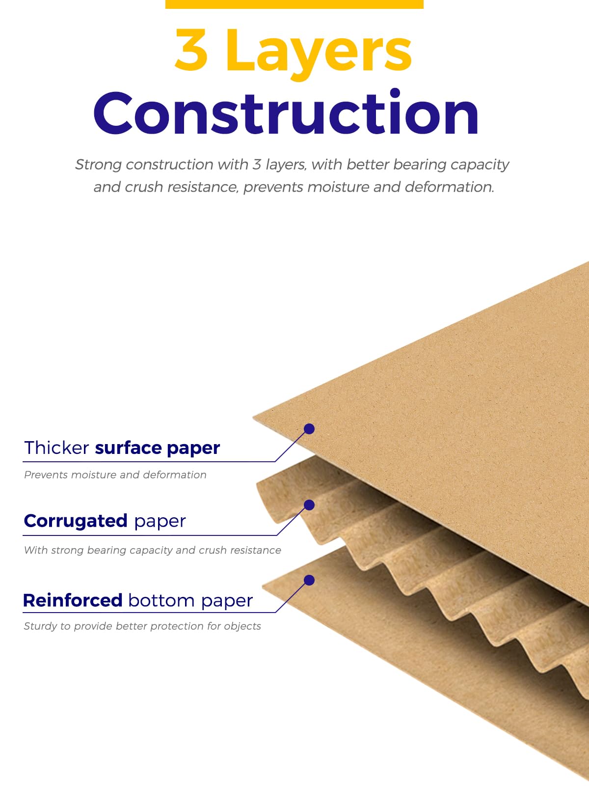 Snapklik.com : MESHA Brown 9X6X4 Small Corrugated Mailing Diorama Box ...