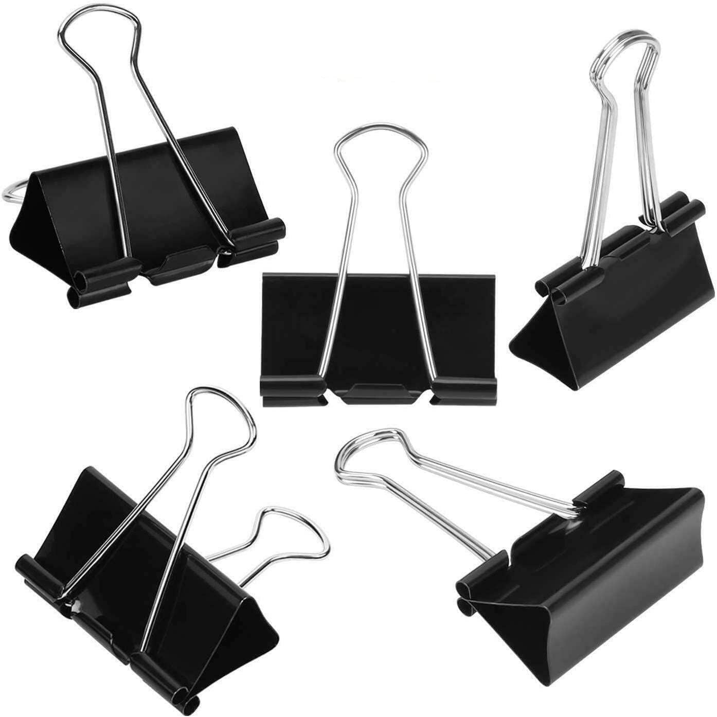 Große Metall-Clips, 12-teiliges Set, robuste Federwirkung für Zuhause ...