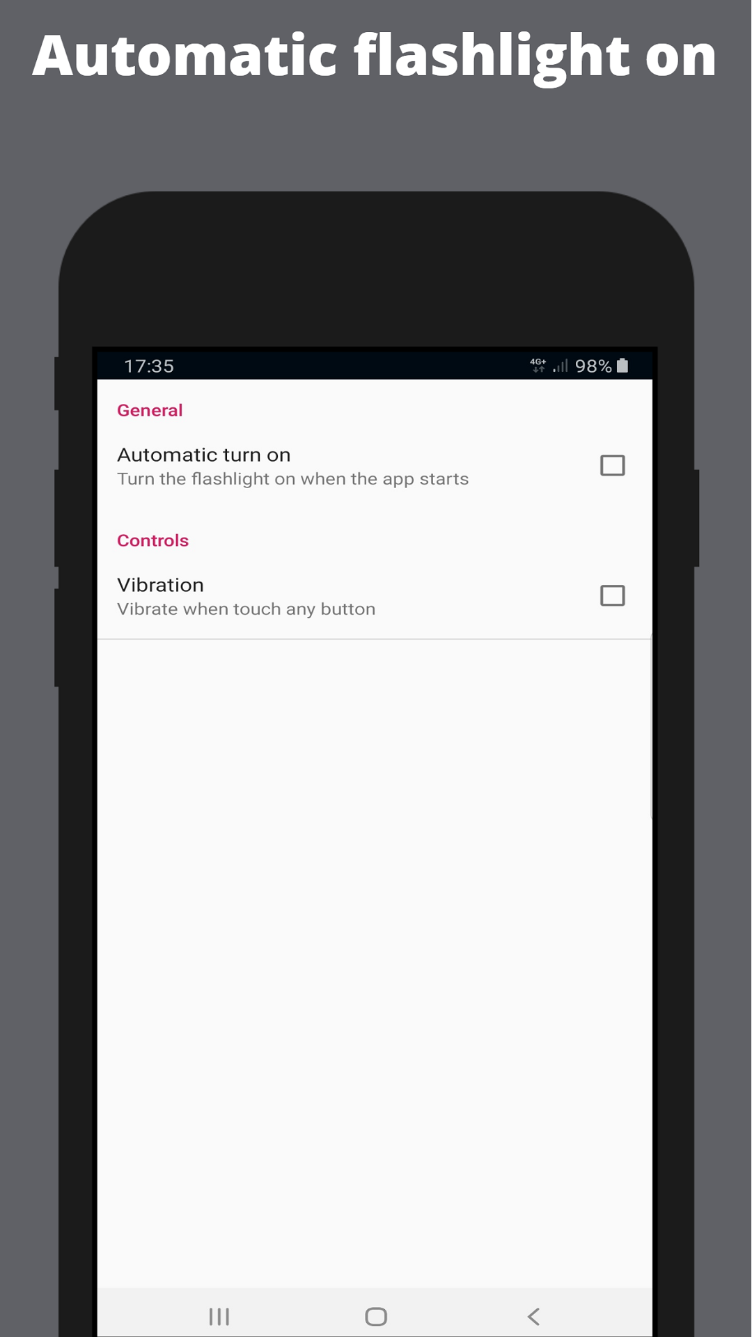 Flashlight (Torch) Carbon - Flashlight LED Screen Light - App on Amazon Appstore