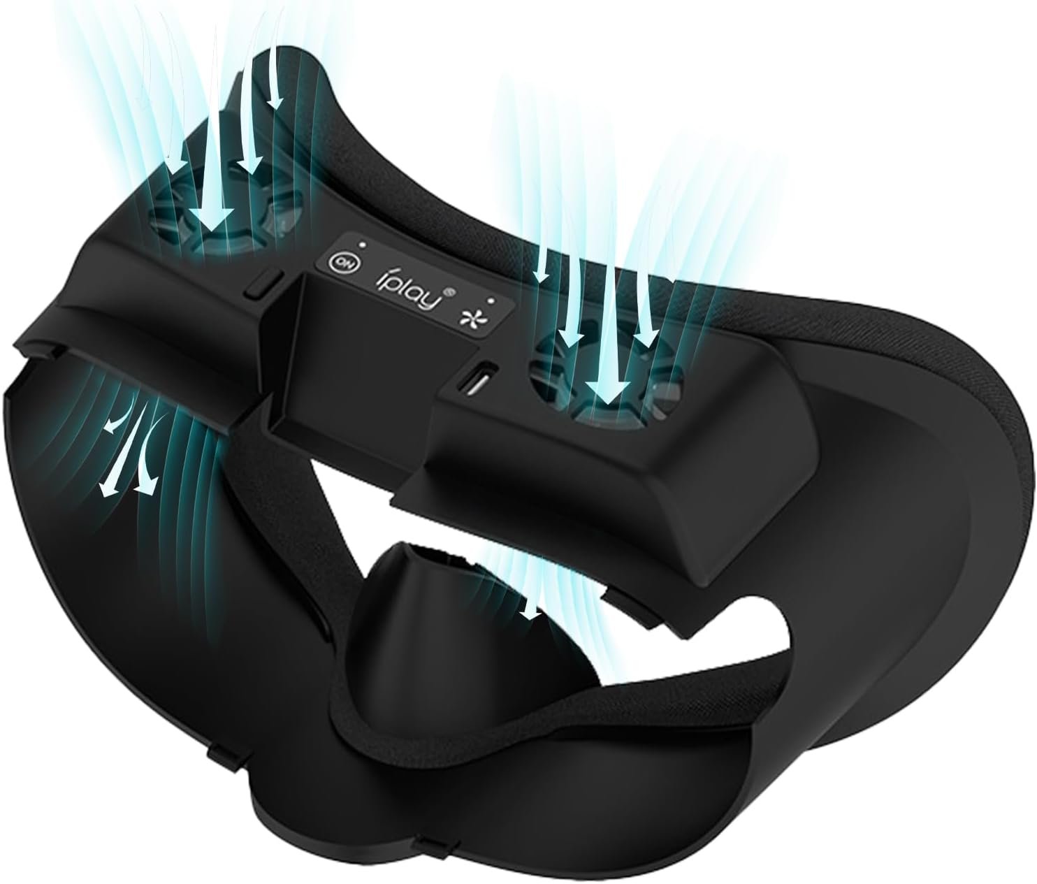 Amazon.com: Face Cover Cooling Fan for Oculus Quest 3, Comfortable Foam ...