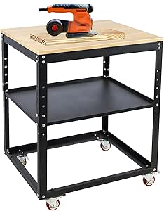 Planer Stand,500 lbs Load Capacity Tool Stand with Wheels, Height ...
