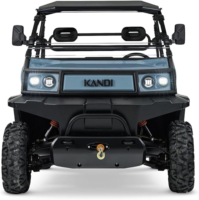 Amazon.com: Kandi Cowboy 2 Seat Electric UTV with Lithium Battery ...
