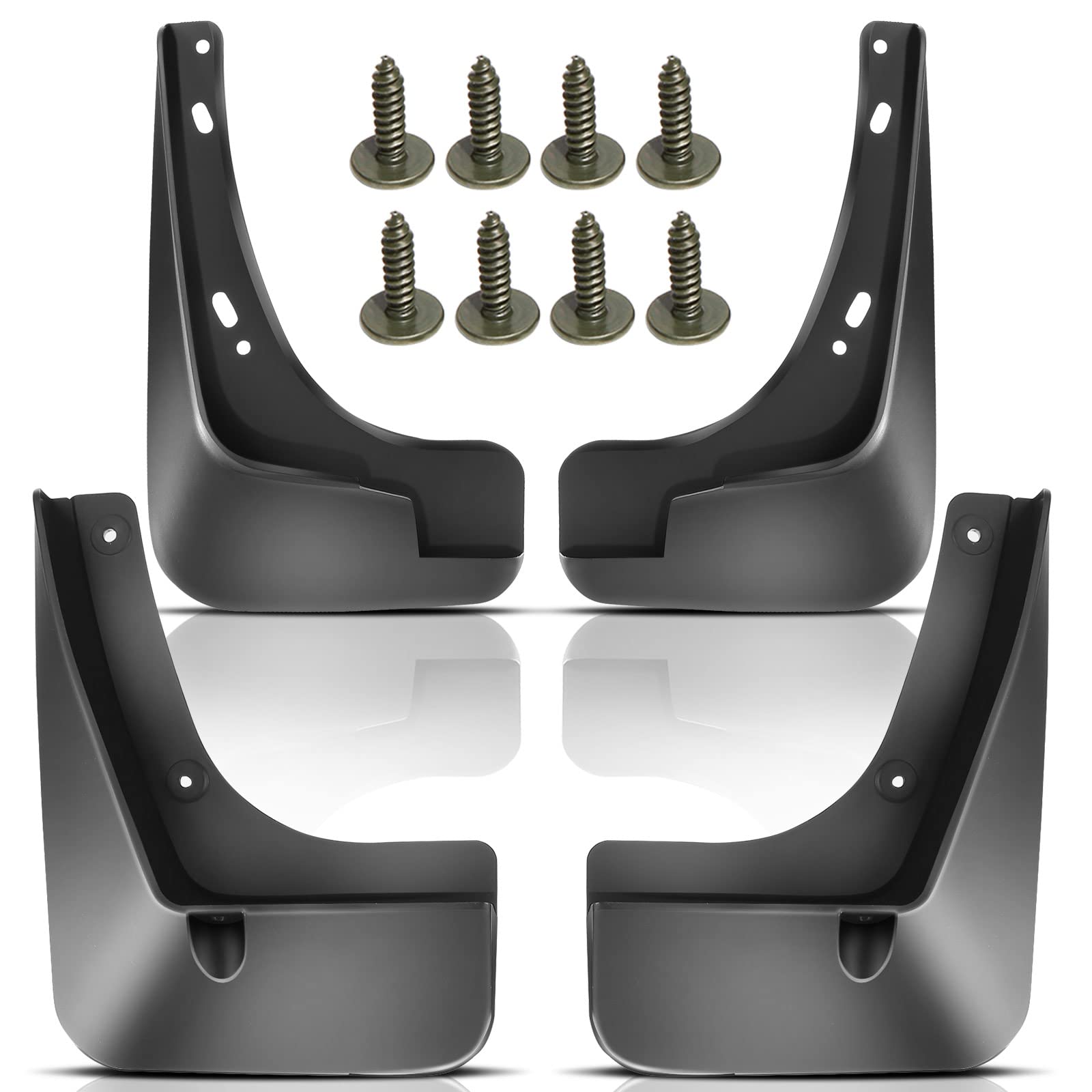 YHTAUTO Set of 4 Mud Flaps Splash Guards Accessories Replacement for ...