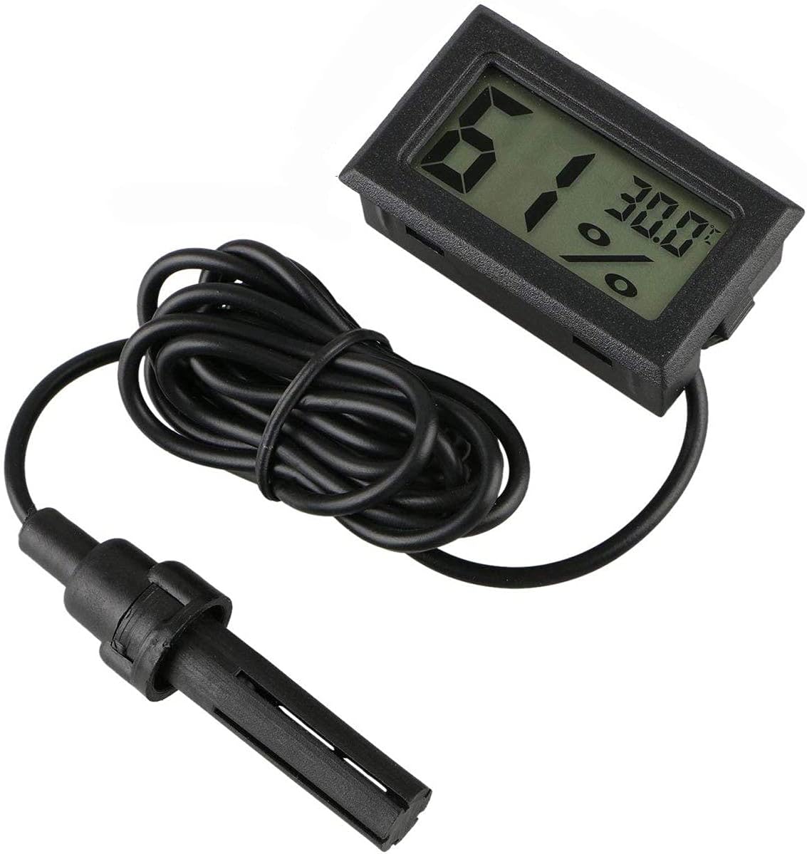 Vip Gadgets Digital Thermometer Hygrometer Temperature Sensor Humidity ...