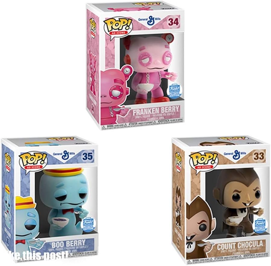 Amazon.com: Funko Pop! Ad Icons #35 Boo Berry with Cereal Shop ...