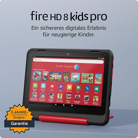 Amazon Fire HD 8 Kids Pro-Tablet (Neueste Generation), für Kinder von 6 ...