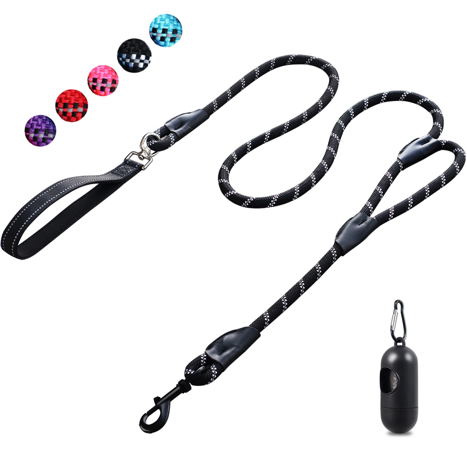 6FT Strong Dog Lead with Comfortable Padded Handle and Highly ...