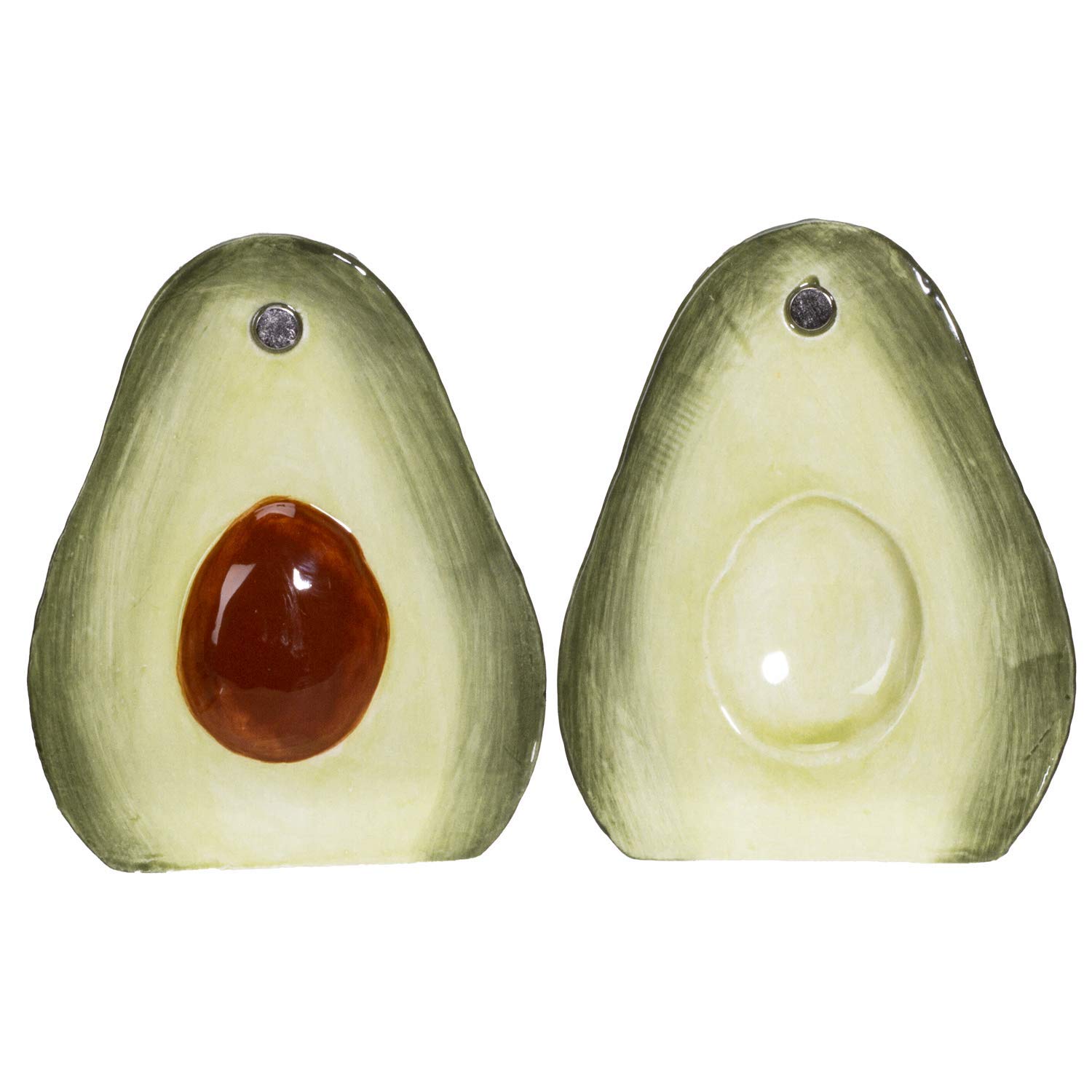 Amazon.com: Pacific Giftware Avocado Ceramic Salt and Pepper Shakers ...