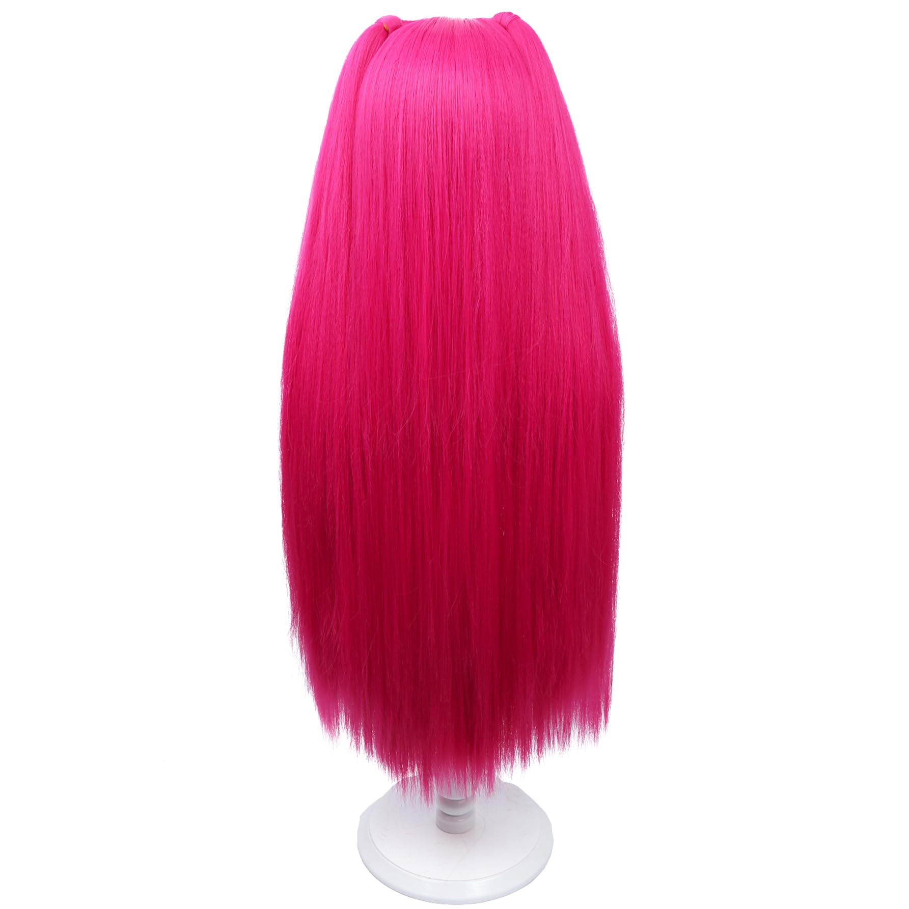 Snapklik.com : Long Hot Pink Wigs For Kids Cartoon Movie Halloween ...
