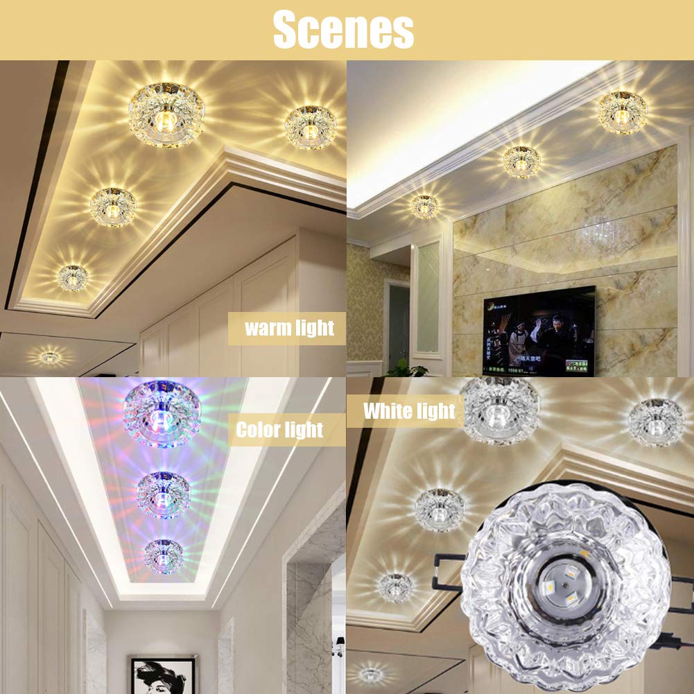 Crystal Recessed Lighting
