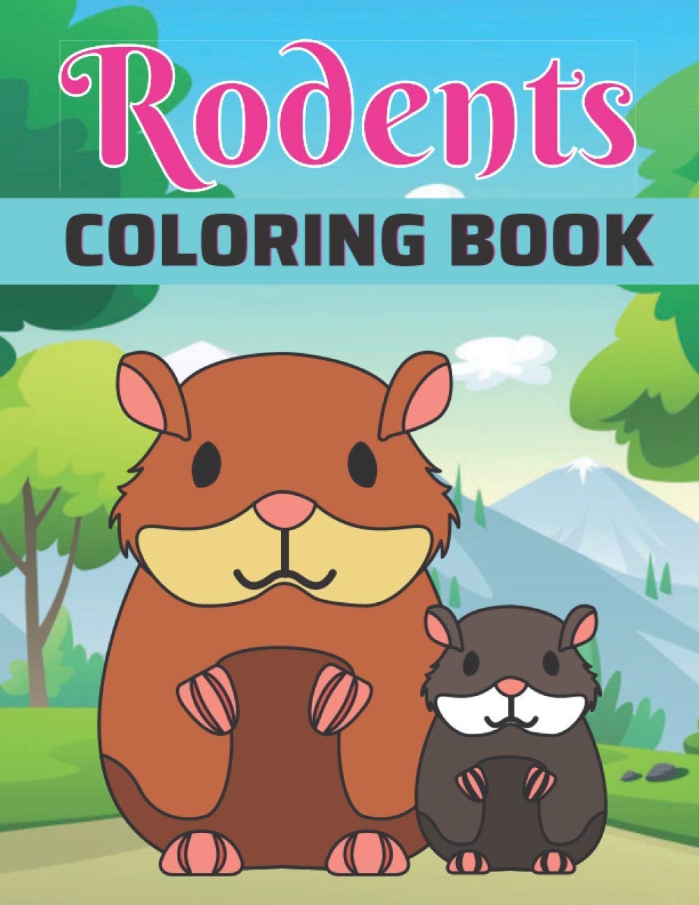 Buy Rodents Coloring Book: This Amazing Rodents And Gerbil Coloring ...