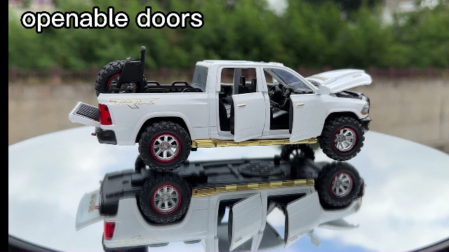 Watch RAM 1500 Toy Truck White on Amazon Live