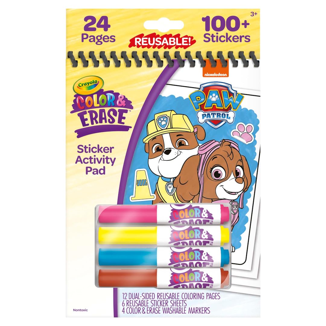 Snapklik.com : PAW Patrol Sticker Activity Pad, 12 PAW Patrol Coloring ...
