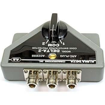 Amazon.com: Alpha Delta Original DELTA-2 DELTA-2B 2-Position Coax ...