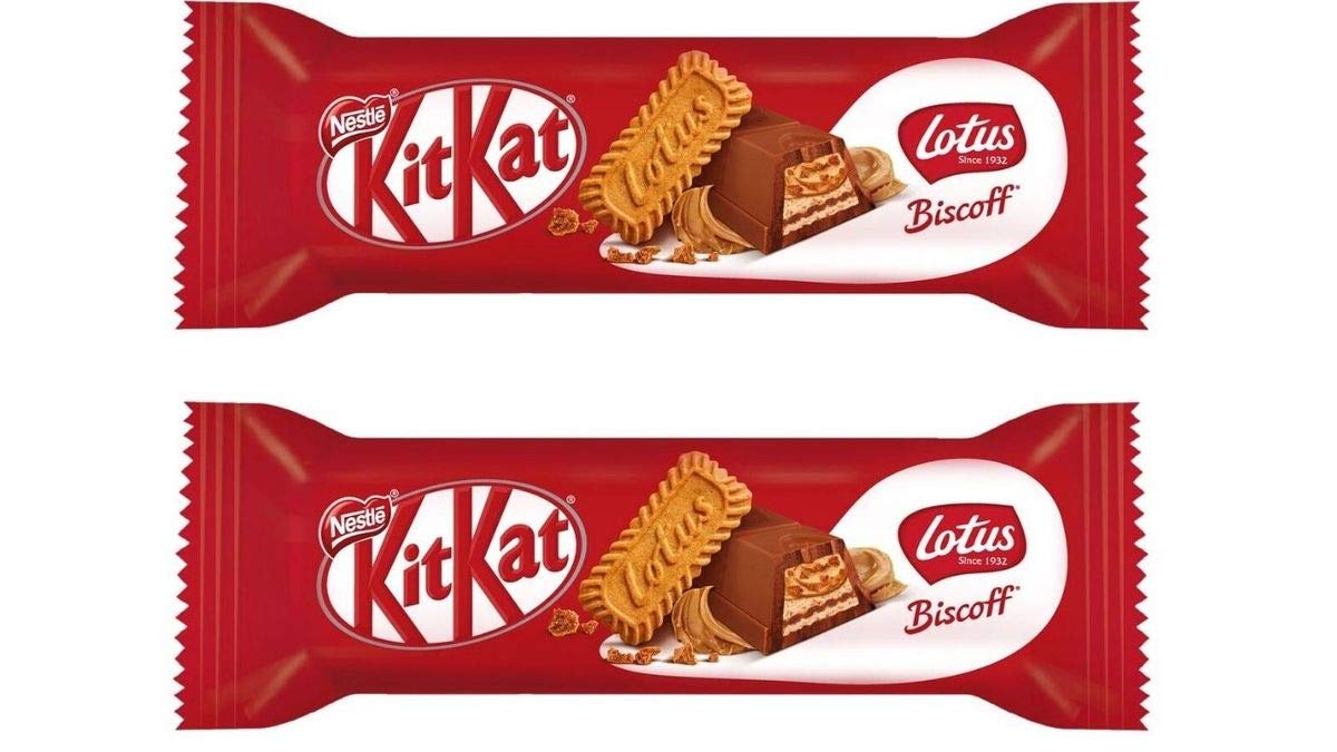 Buy Nestle Kit Kat Chunky Lotus Biscoff Chocolate Bar (41.5g) x 3 Bars ...