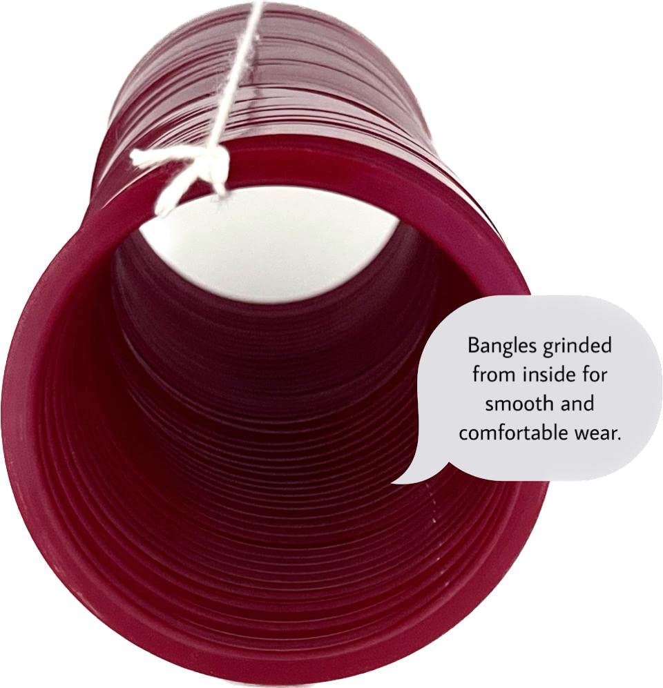 Buy DESIGNER BRIDAL CHURA/Arihant bridal chura | Maroon Color Chuda ...