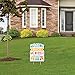 Amazon.com : Big Dot of Happiness Welcome Back - Outdoor Lawn Sign - We ...