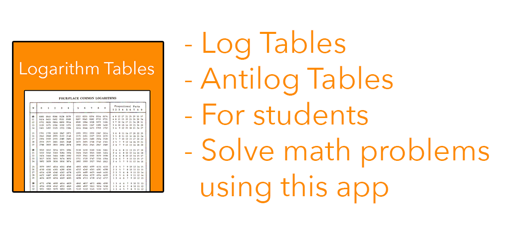 Logarithm Tables:Amazon.com:Appstore for Android