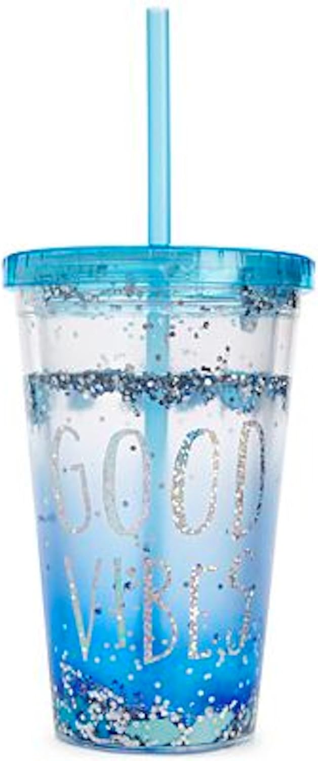 Amazon.com: Good Vibes Sea Life Drinking Cup with 3D Effects : Health ...