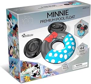 Amazon.com: Disney Pool Float by GoFloats- Minnie Mouse, Black and Blue
