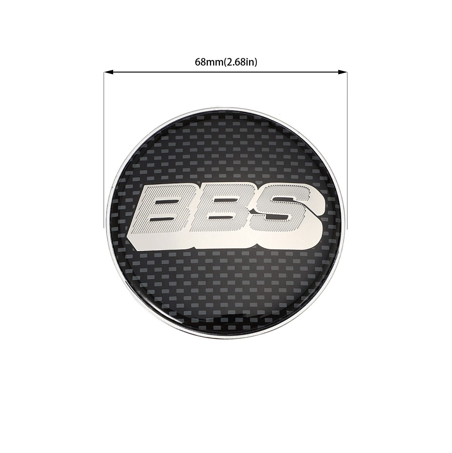 Fit BBS Wheel Center Caps 68mm 2.68" Wheel Center Hub Caps for BBS ...