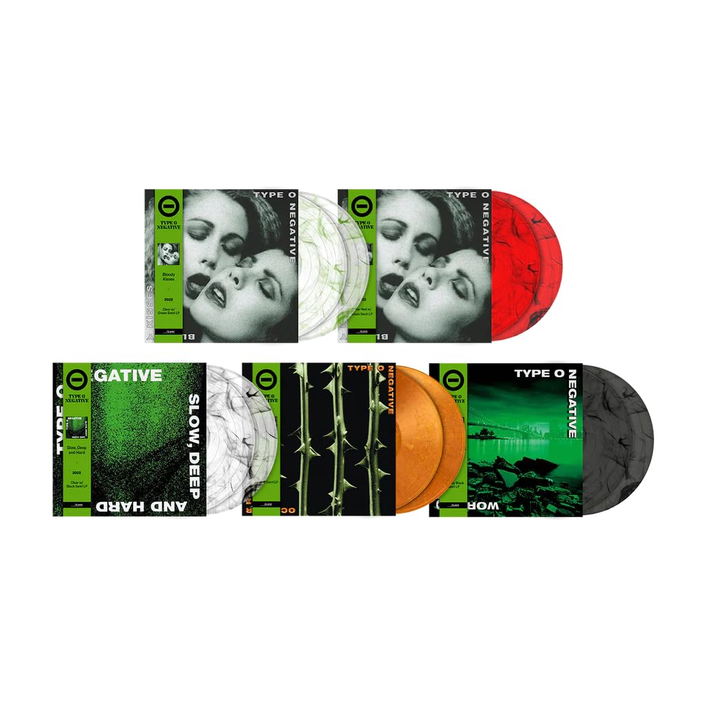 Amazon.com: Type O Negative - Exclusive Collectors Box Set Swirl ...
