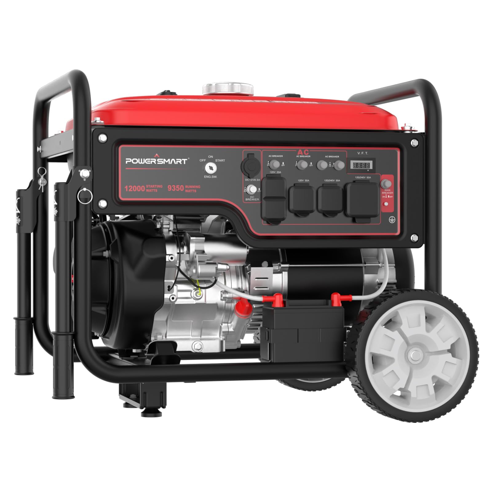 Snapklik.com : PowerSmart 12000-Watt Home Backup Portable Generator Gas ...