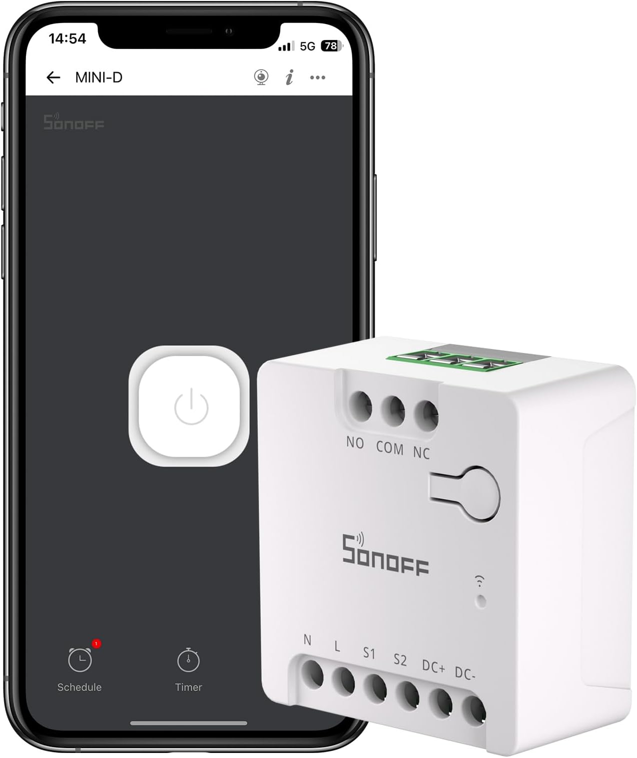 SONOFF MINI Dry Wi-Fi Smart Switch (Dry Contact Relay) | Amazon.com.br